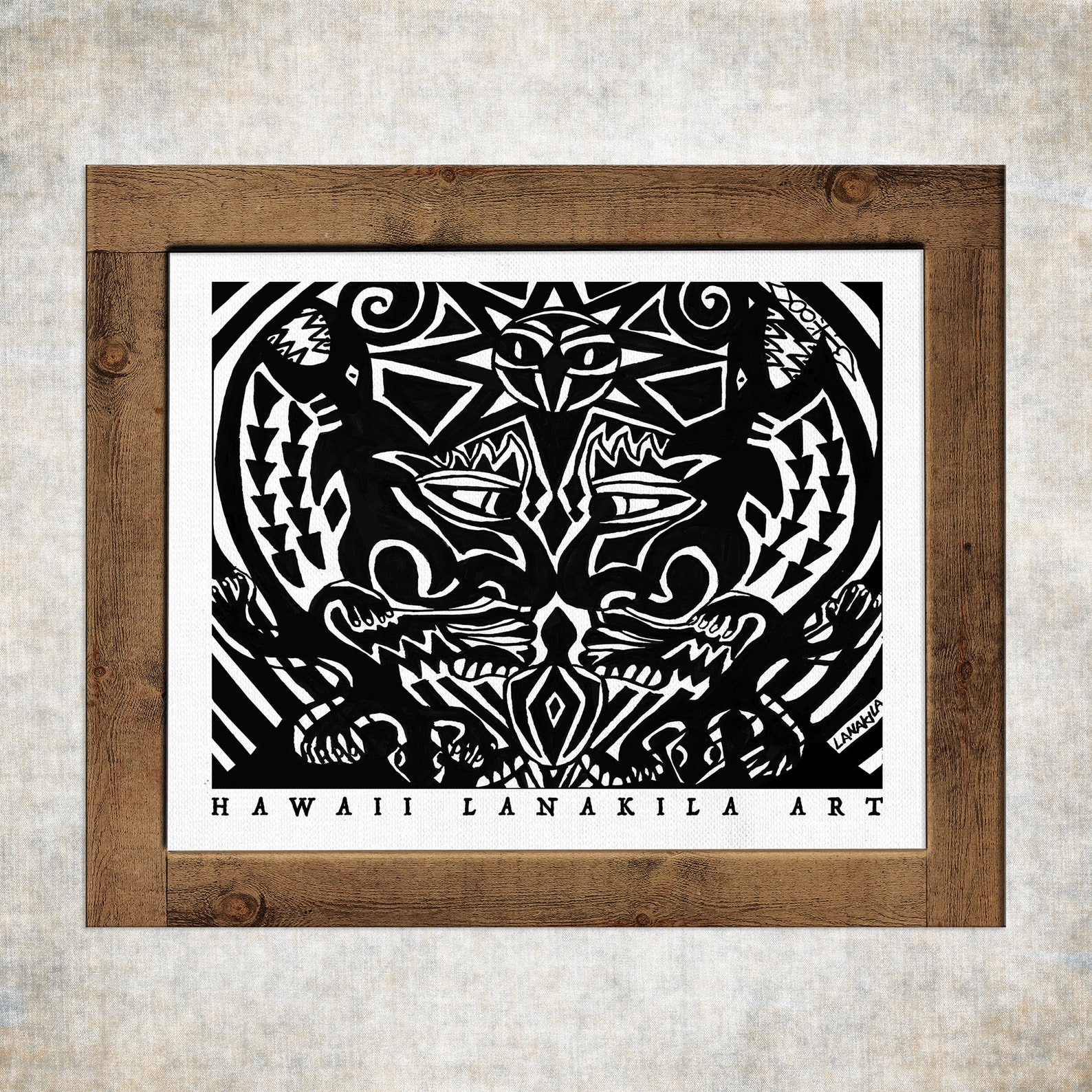 HA "breath of Life" Poster by Hawaiian Artist Lanakila 808HLA - Etsy