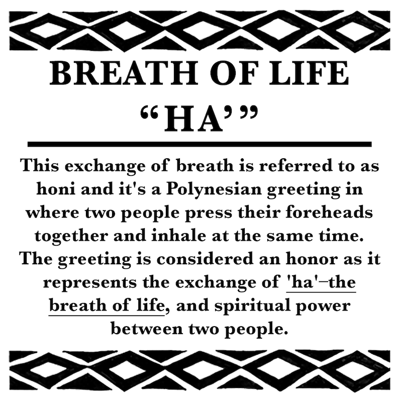 HA "breath of Life" Poster by Hawaiian Artist Lanakila 808HLA - Etsy