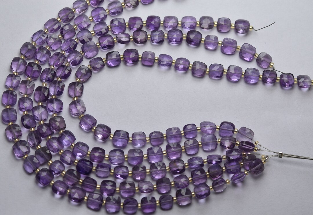 8 Inches Strand, Gorgeous Quality, Natural Pink Amethyst, Gemstones ...
