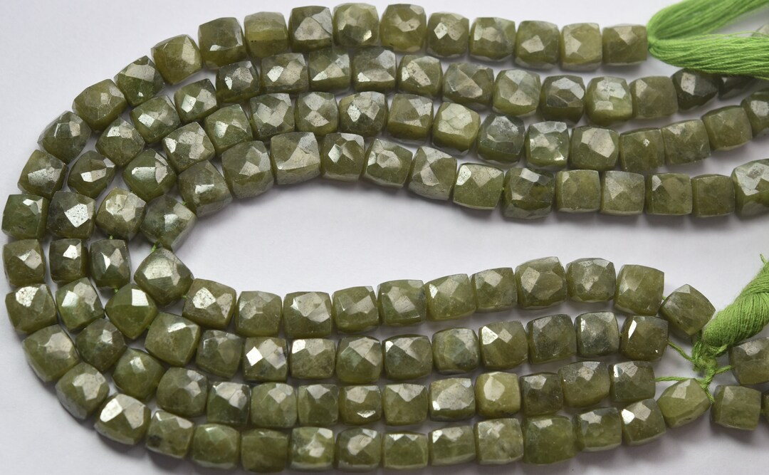9.5 Inches Strand, Gorgeous Quality, Natural Vessonite, Faceted, Center ...