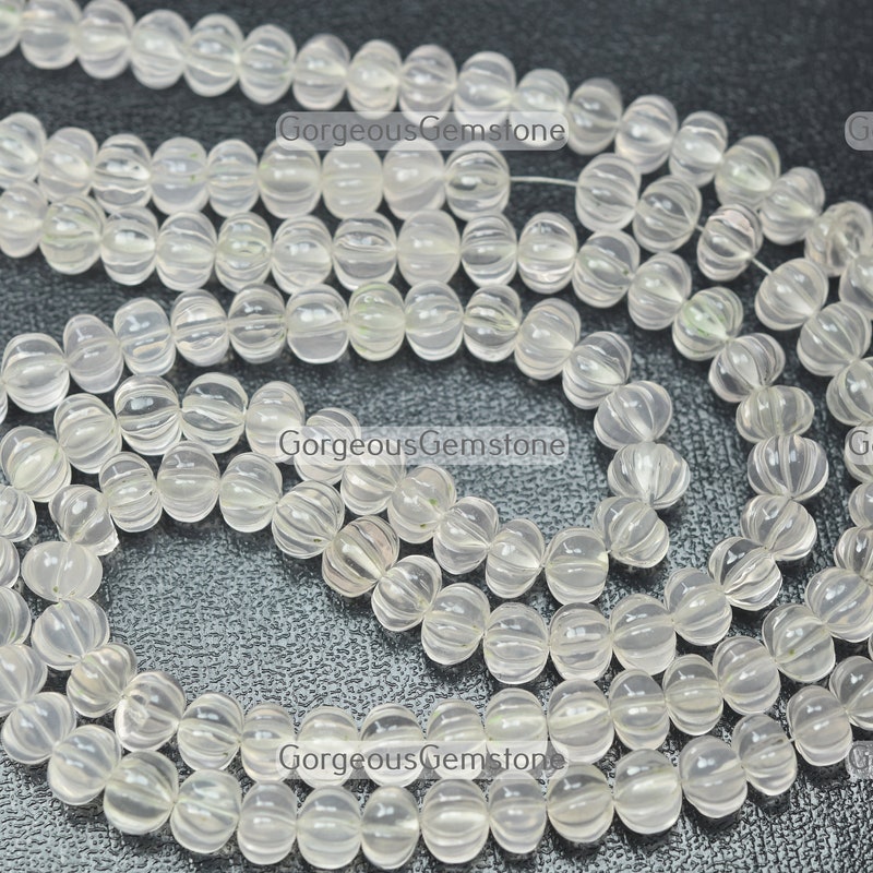 Carved Melon Beads - Etsy
