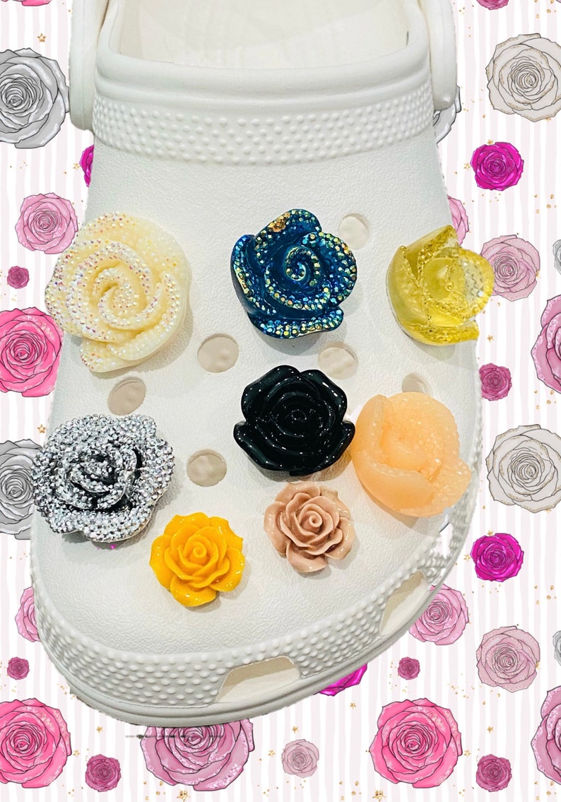 High Quality Flower Charms for Personalized Your Crocs. Croc - Etsy
