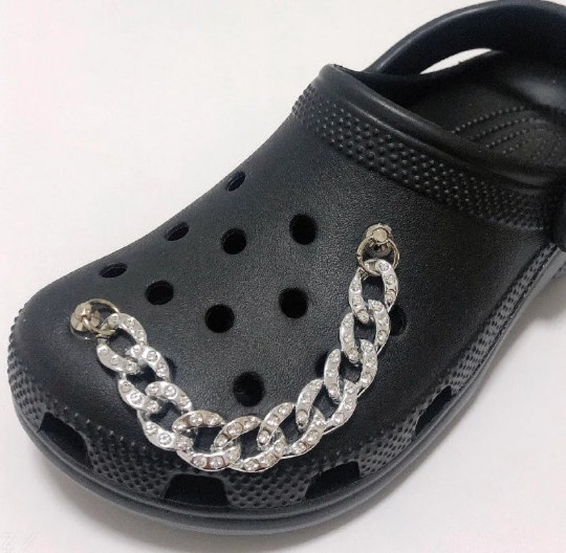 Bling Rhinestone Chain Charms for Crocs. Chain Charms for - Etsy