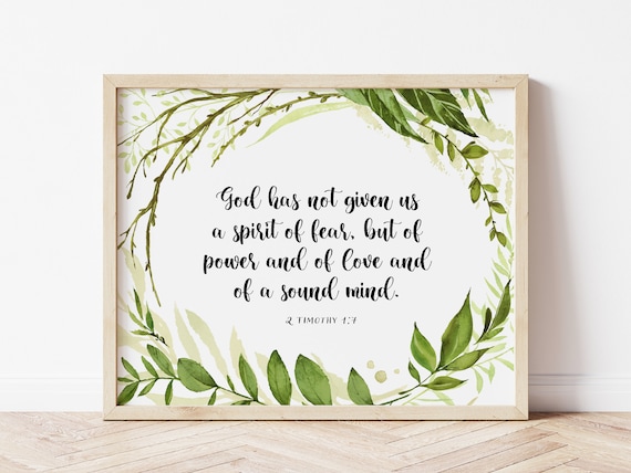 Framed Bible Verses Calligraphy