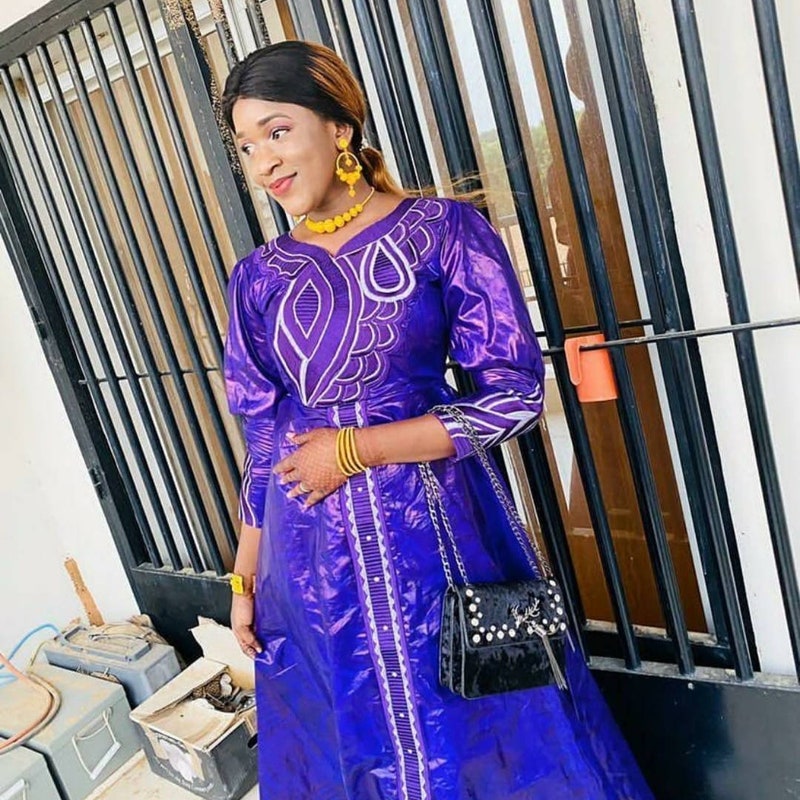 Bazin Riche Dress - Etsy