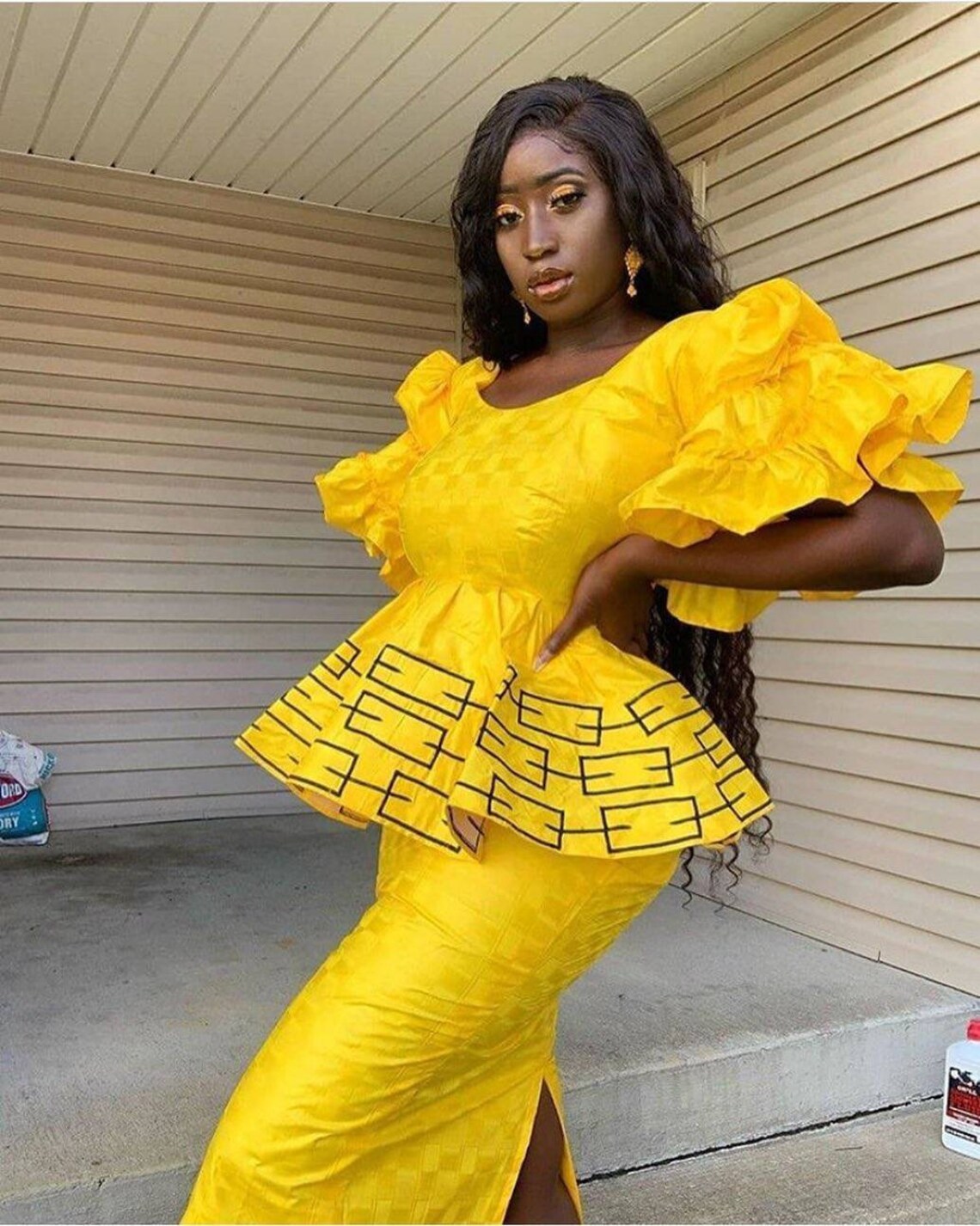 Bazin Riche/bazin Outfit/bazin/bazin Riche Dress/bazin Brocade/bazin ...