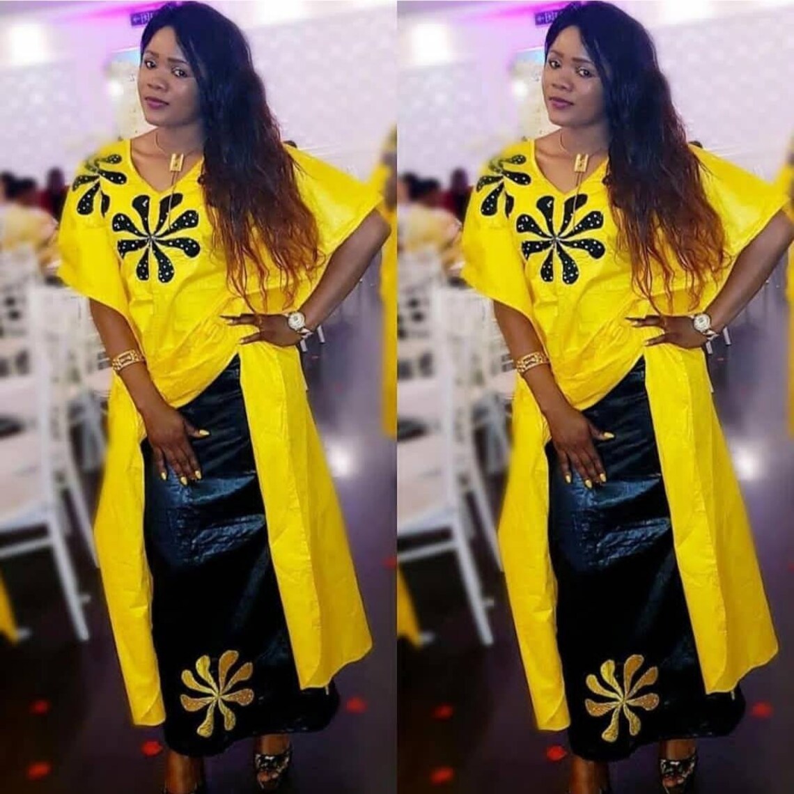 Bazin Riche/bazin Outfit/bazin/bazin Riche Dress/bazin Brocade/bazin ...