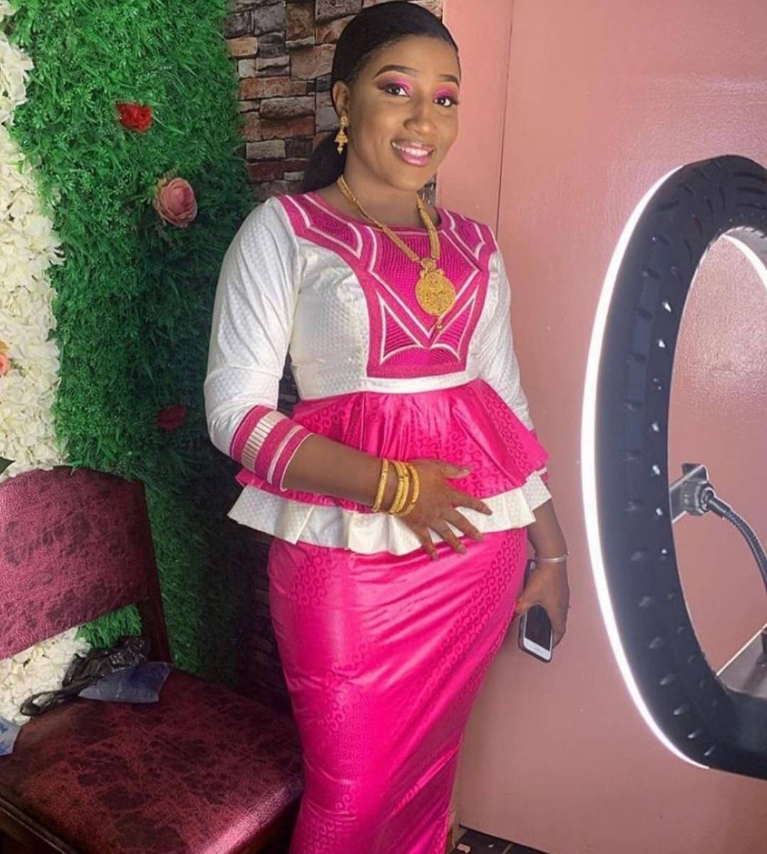 Bazin Riche/bazin Outfit/bazin/bazin Riche Dress/bazin Brocade/bazin ...