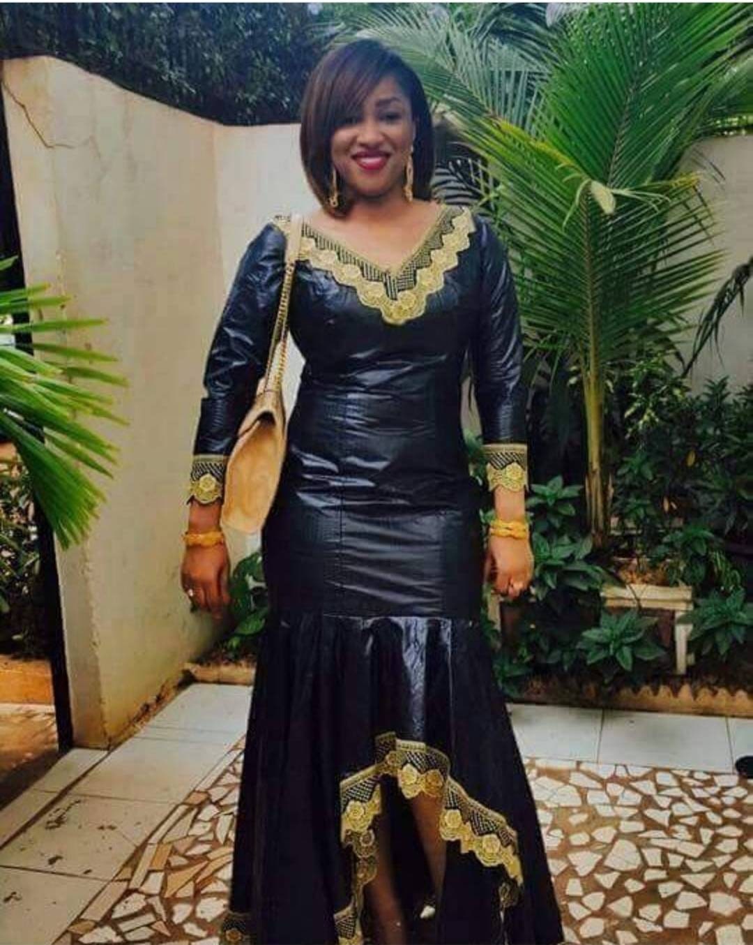Bazin Riche/bazin Outfit/bazin/bazin Riche Dress/bazin Brocade/bazin ...