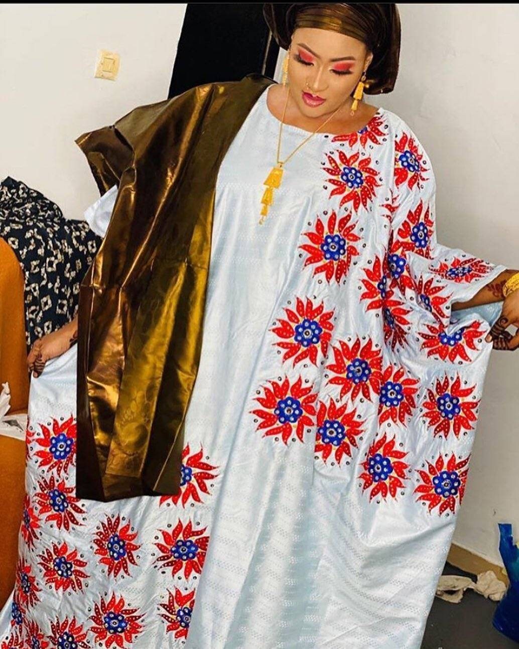 Bazin Riche/bazin Outfit/bazin/bazin Riche Dress/bazin Brocade/bazin ...