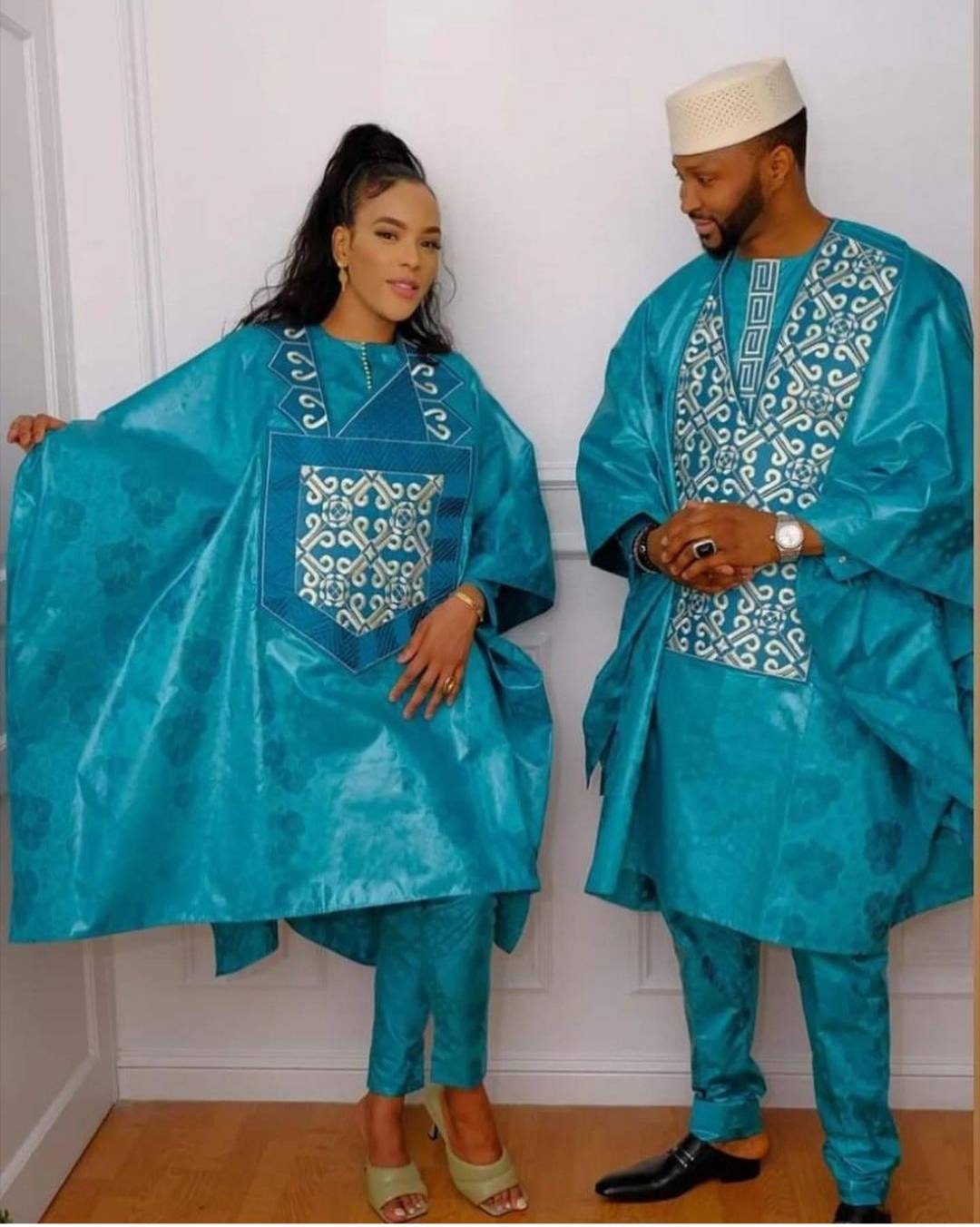 Bazin Riche Couple Outfit/bazin Outfit/bazin/bazin Riche Dress/bazin ...