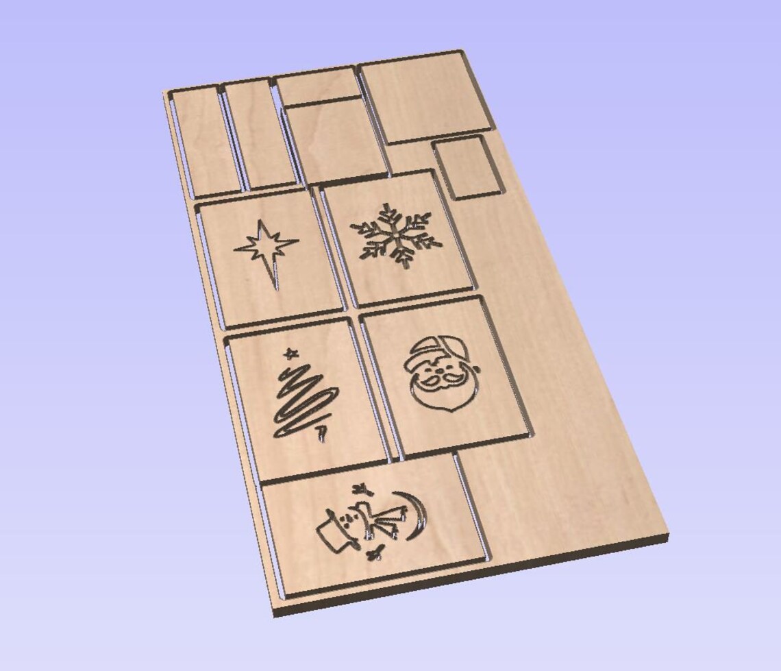 Christmas Lanterns - CNC Files - Crv - Svg - Dxf - Etsy