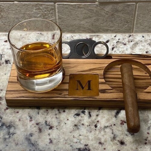 Cigar Ashtray and Coaster - Etsy