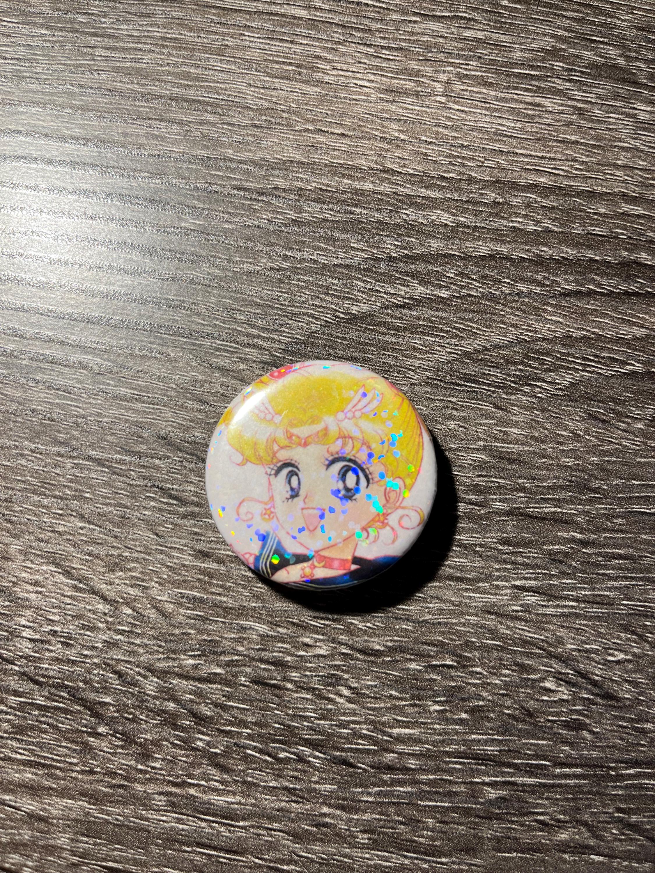 Sailor Scouts Repurposed Manga Pins Buttons - Etsy