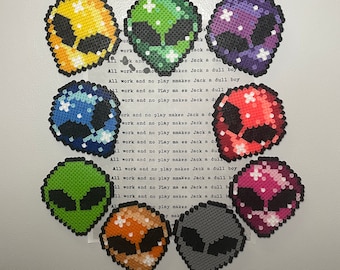 Alien Perler Bead - Etsy