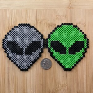 Alien Perler Bead Magnet - Etsy