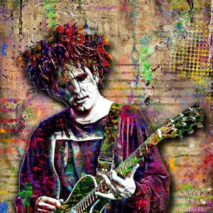 Robert Smith Print, Robert Smith Artwork, Robert Smith Art, Robert ...