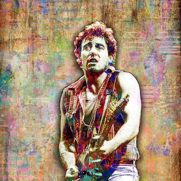 Bruce Springsteen Art - Etsy