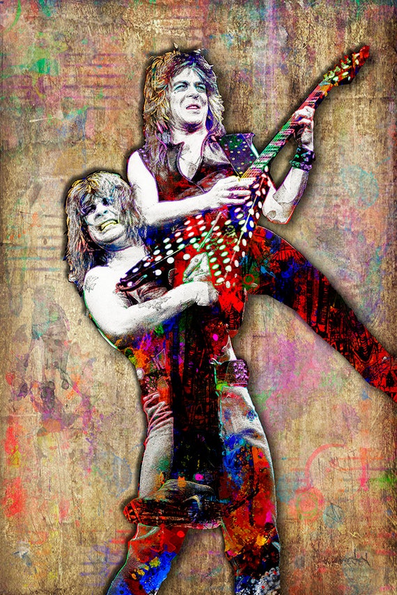 Ozzy and Randy Print Ozzy and Randy Artwork Ozzy and Randy - Etsy