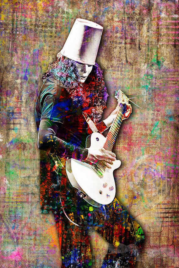Buckethead Drawings