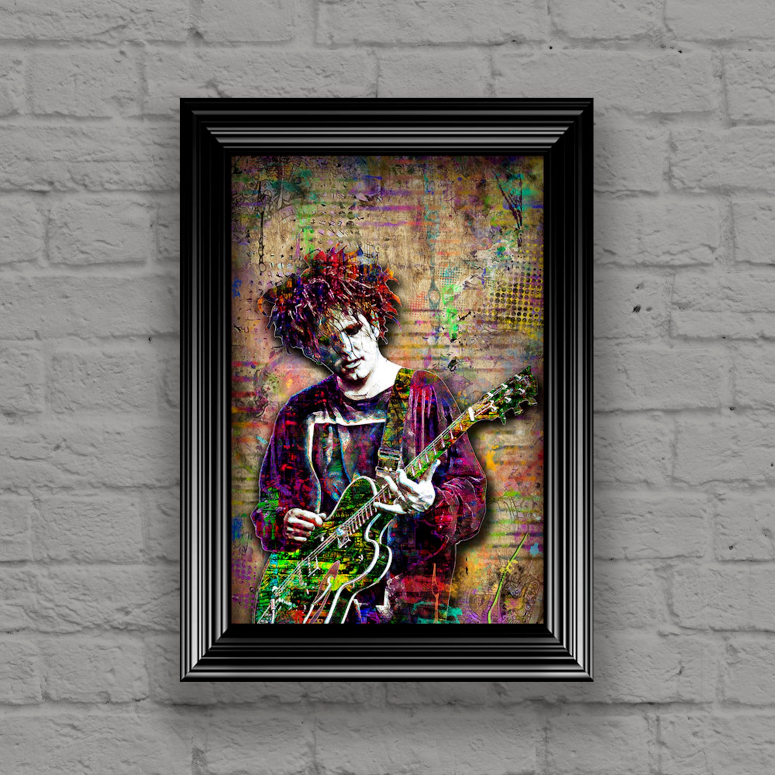 Robert Smith Print Robert Smith Artwork Robert Smith Art | Etsy