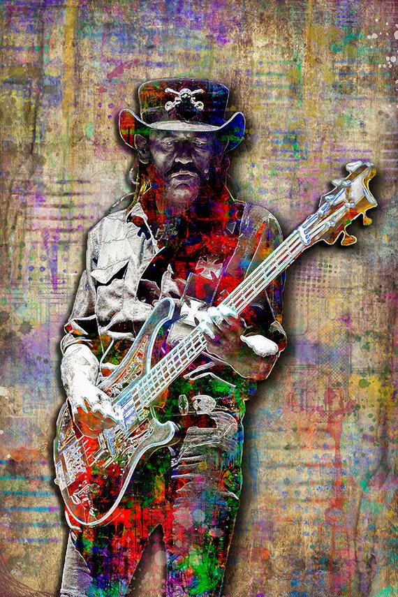 Lemmy Print Lemmy Artwork Lemmy Art Lemmy Poster for | Etsy