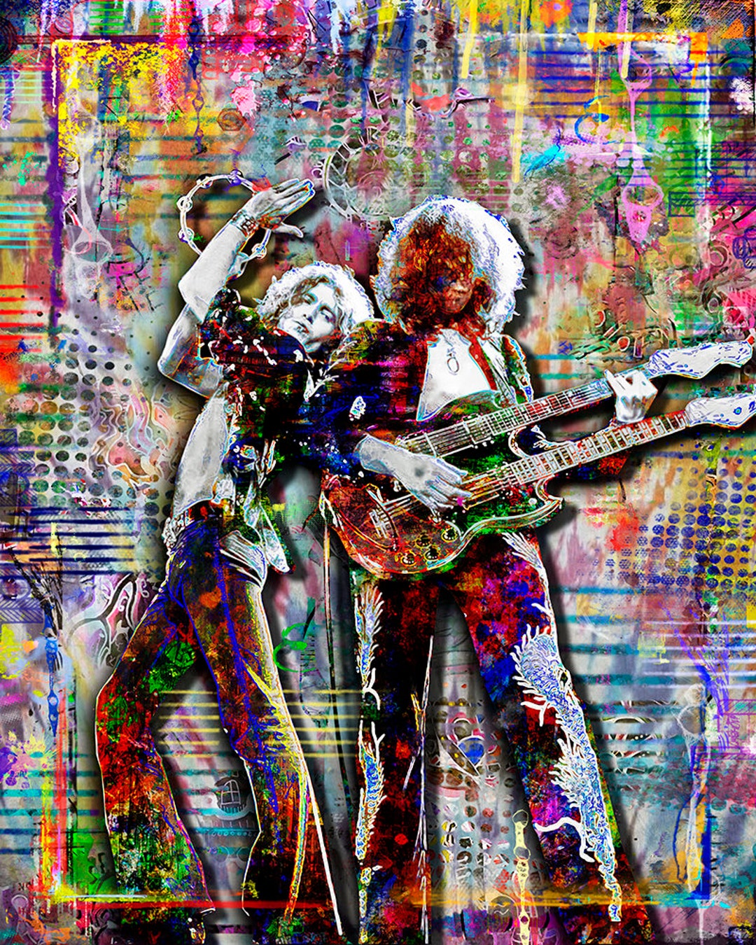 Led Zeppelin Poster, Led Zeppelin Art, Led Zeppelin Artwork, Led ...