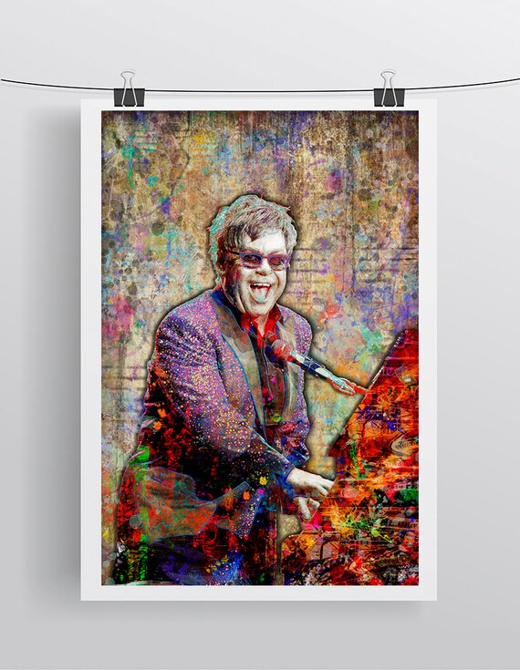 Elton John Art Paintings