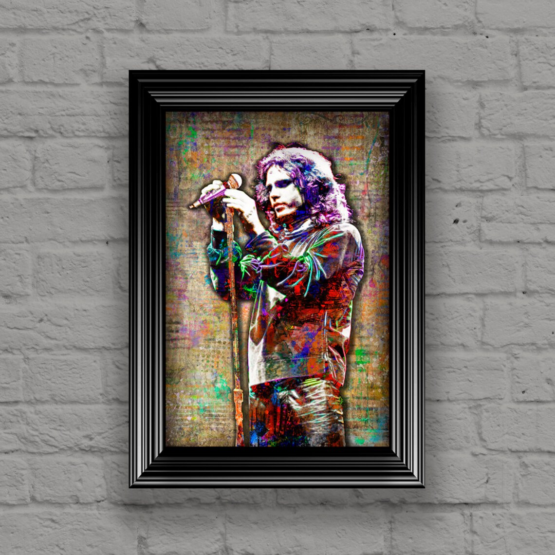 Jim Morrison Print Jim Morrison Artwork Jim Morrison Tribute | Etsy