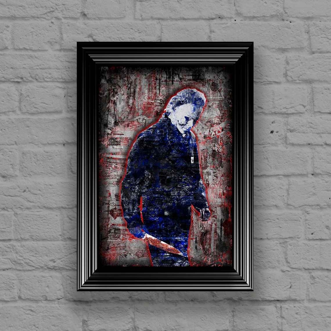 Michael Myers Print Michael Myers Artwork Michael Myers Art | Etsy
