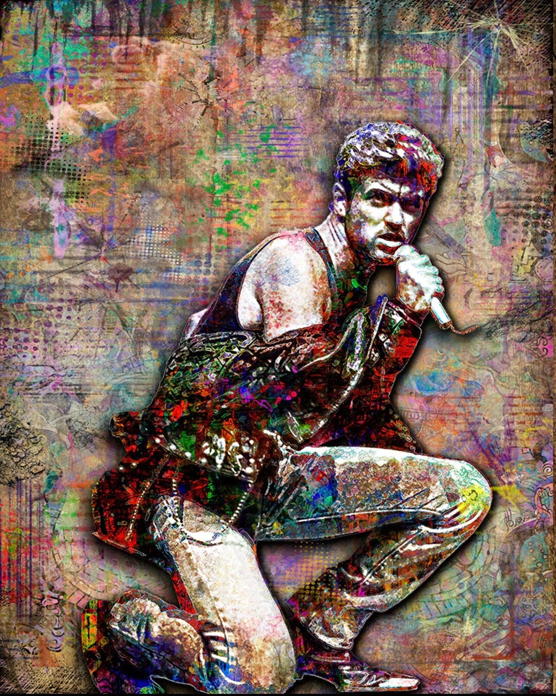 George Michael Poster, George Michael Art, George Michael Tribute ...