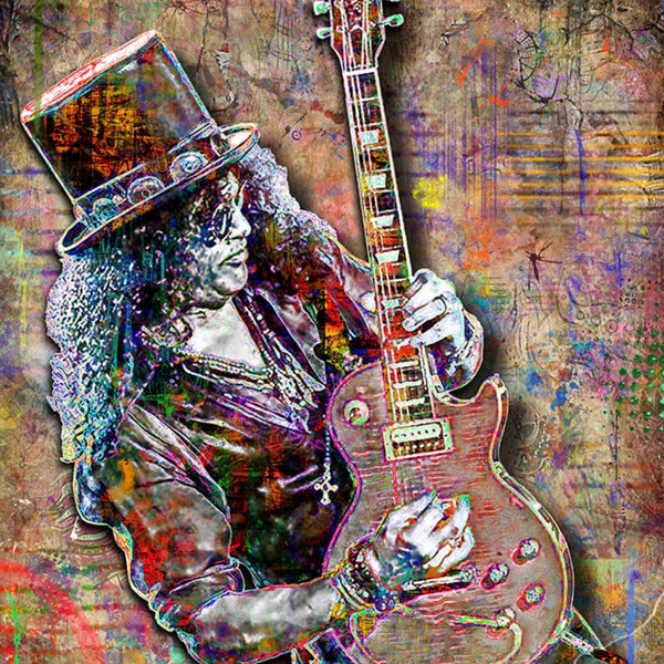 Slash Poster - Etsy