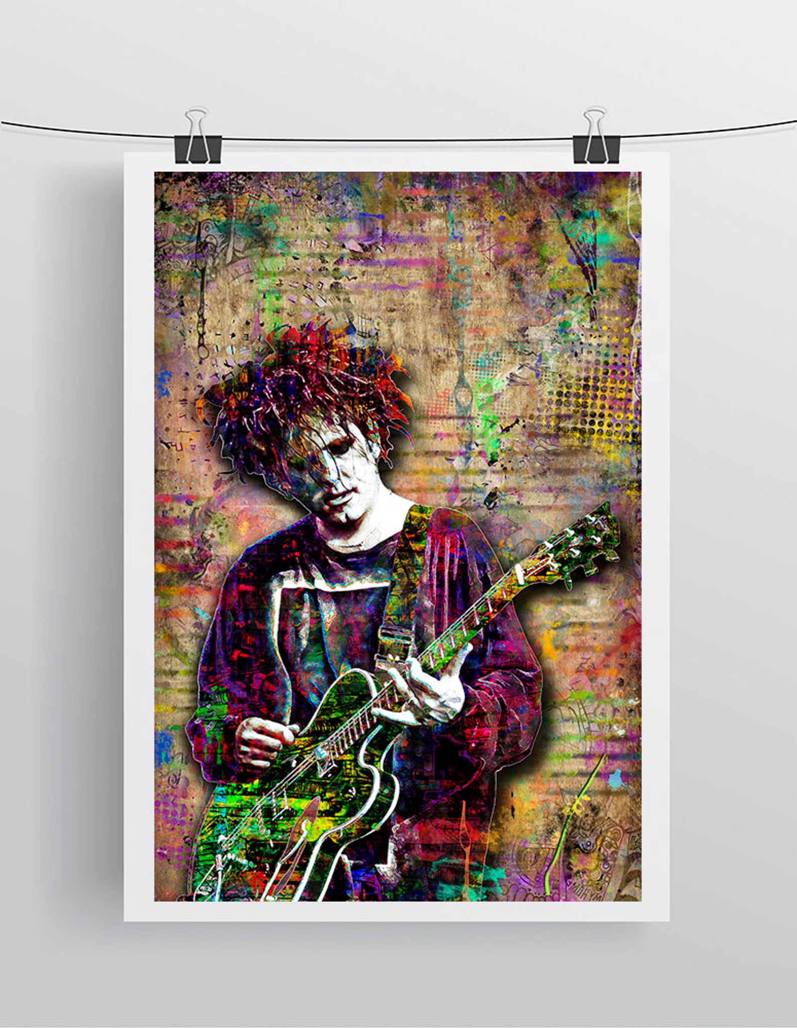 Robert Smith Print Robert Smith Artwork Robert Smith Art - Etsy