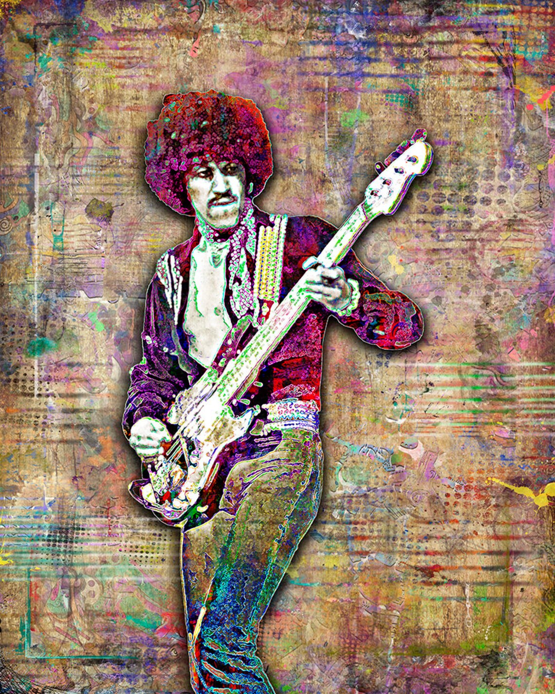 Phil Lynott Print Phil Lynott Artwork Phil Lynott Tribute - Etsy