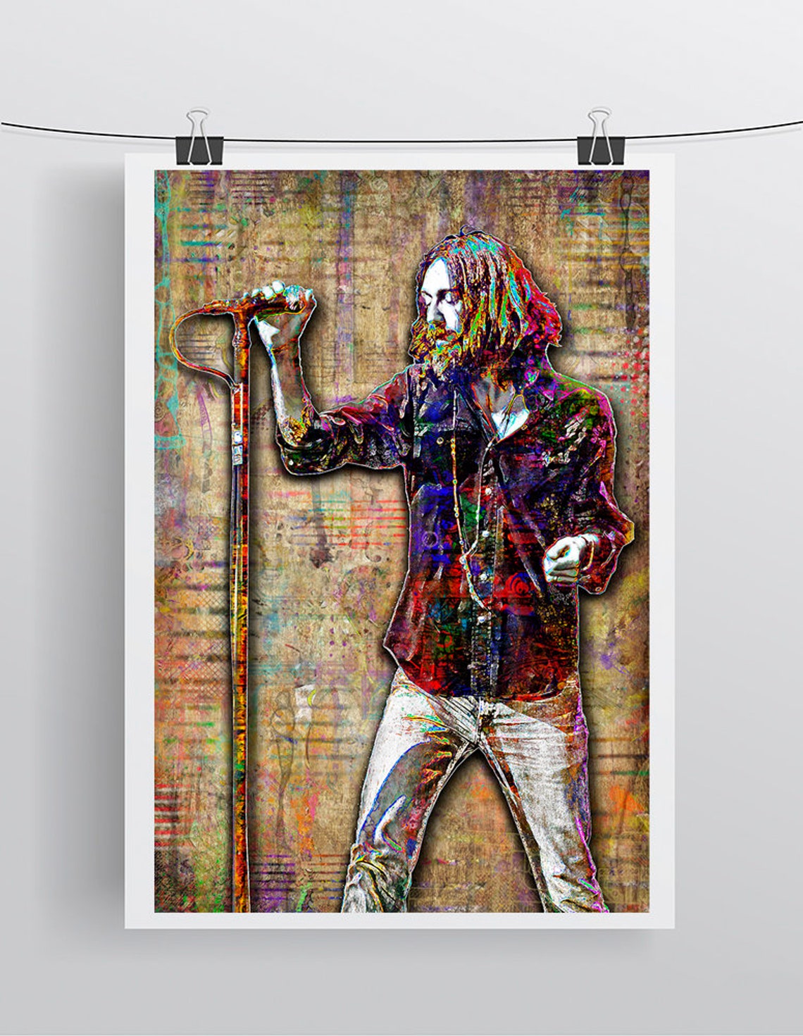 Chris Robinson Print Chris Robinson Artwork Chris Robinson - Etsy