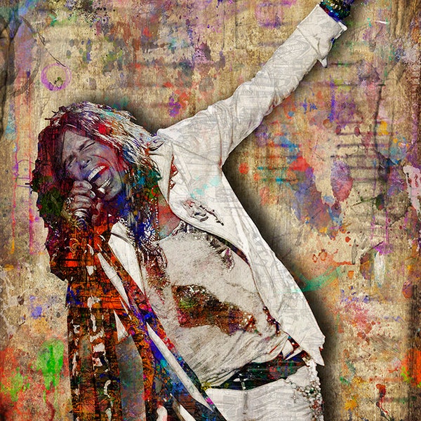 Steven Tyler Art - Etsy