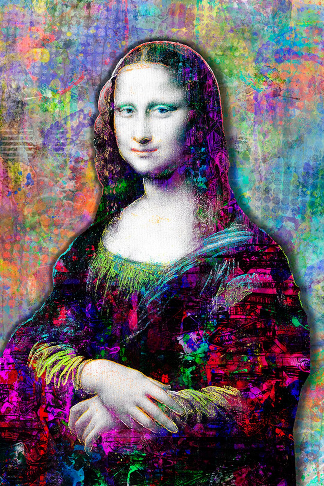 Mona Lisa Print, Mona Lisa Artwork, Mona Lisa Art, Mona Lisa Poster for ...