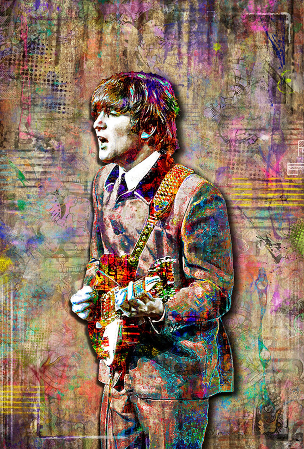 John Lennon Painting