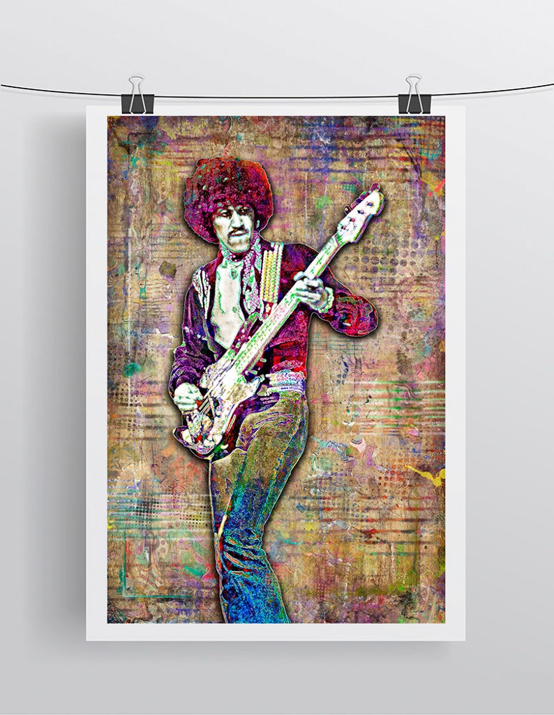Phil Lynott Print Phil Lynott Artwork Phil Lynott Tribute | Etsy