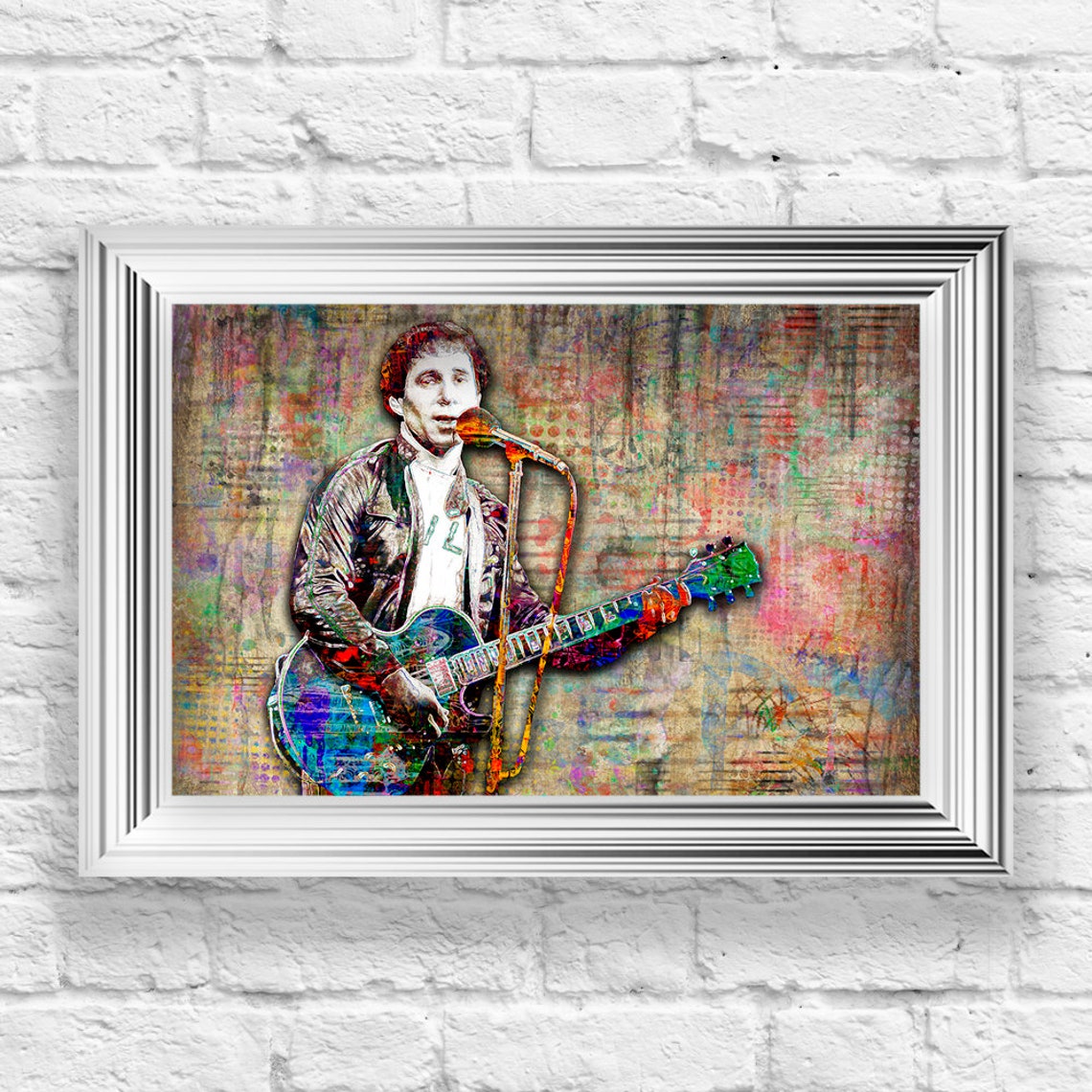 Paul Simon Print Paul Simon Artwork Paul Simon Art Paul - Etsy UK
