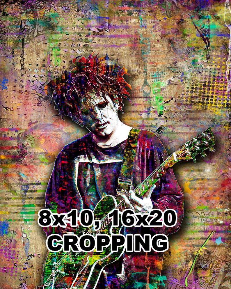 Robert Smith Print Robert Smith Artwork Robert Smith Art | Etsy