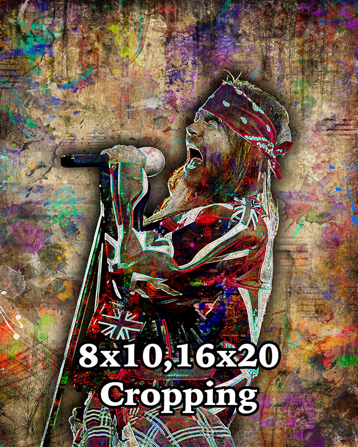 Axl Rose Print Axl Rose Artwork Axl Rose Art Axl Rose - Etsy