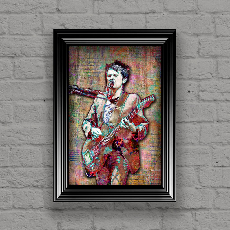 Matt Bellamy Print Matt Bellamy Artwork Matt Bellamy Art - Etsy