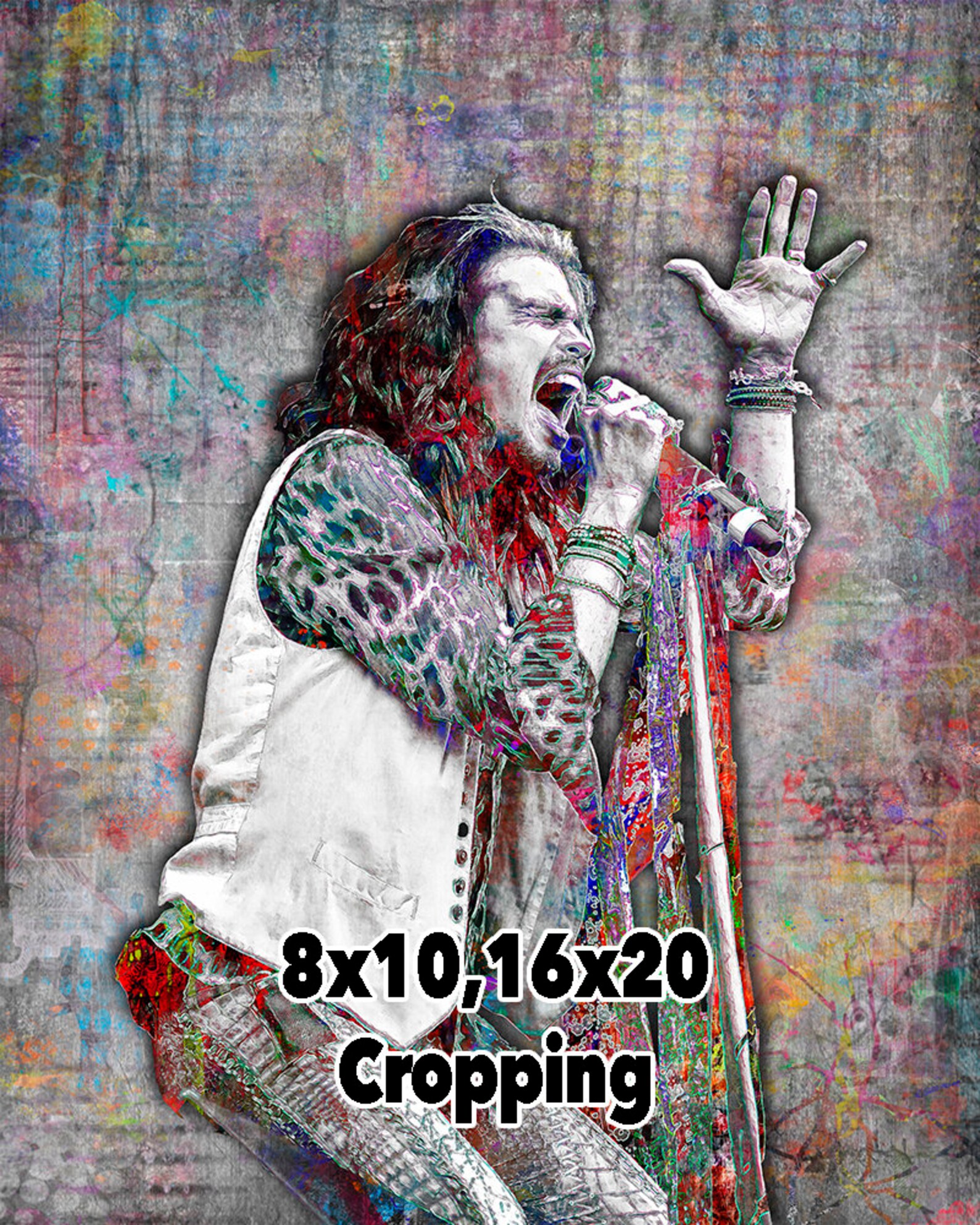 Steven Tyler Poster Steven Tyler Art Steven Tyler Artwork - Etsy