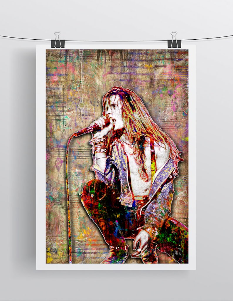 Sebastian Bach Print Sebastian Bach Artwork Sebastian Bach | Etsy