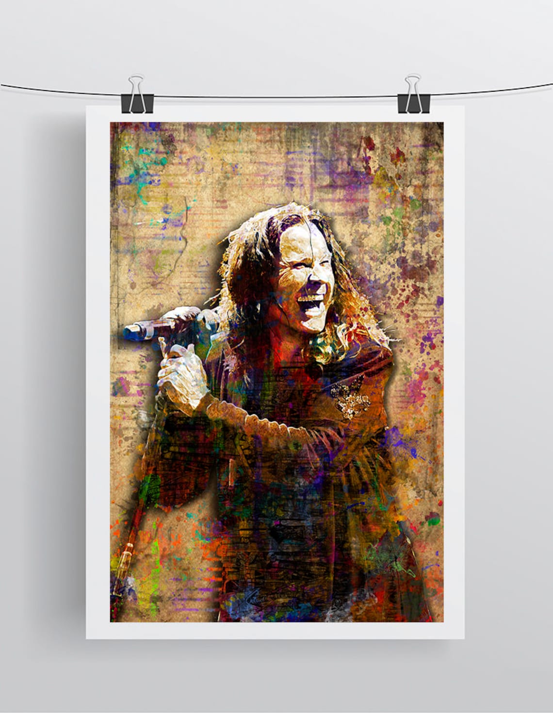 Ozzy Osbourne Print Ozzy Osbourne Artwork Ozzy Osbourne Art - Etsy