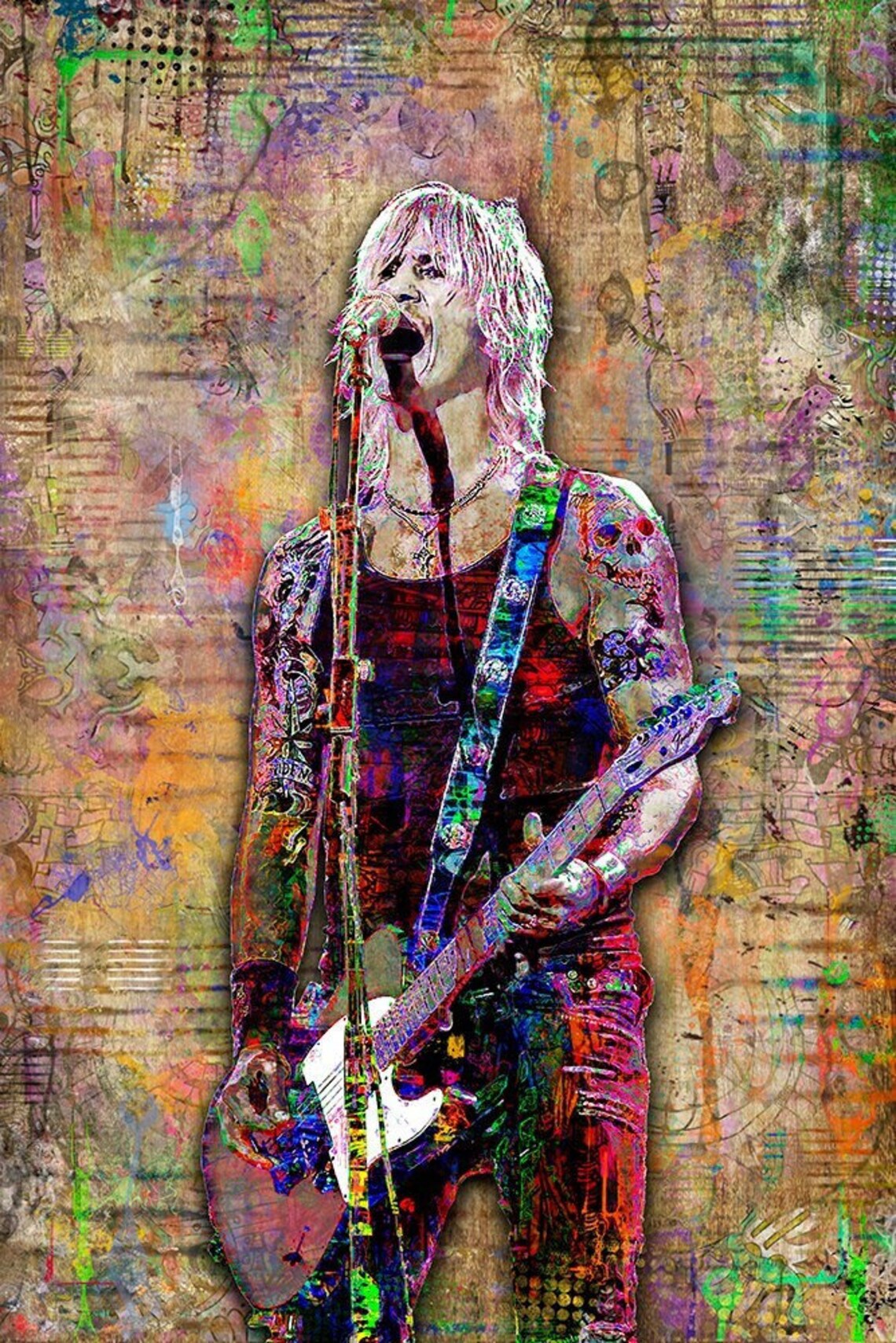 Duff Mckagan Print Duff Mckagan Artwork Duff Mckagan Art - Etsy UK