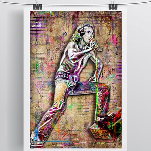 Bon Scott Poster, Bon Scott Art, Bon Scott Tribute Artwork, Bon Scott ...