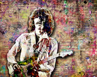 George Harrison Print - Etsy