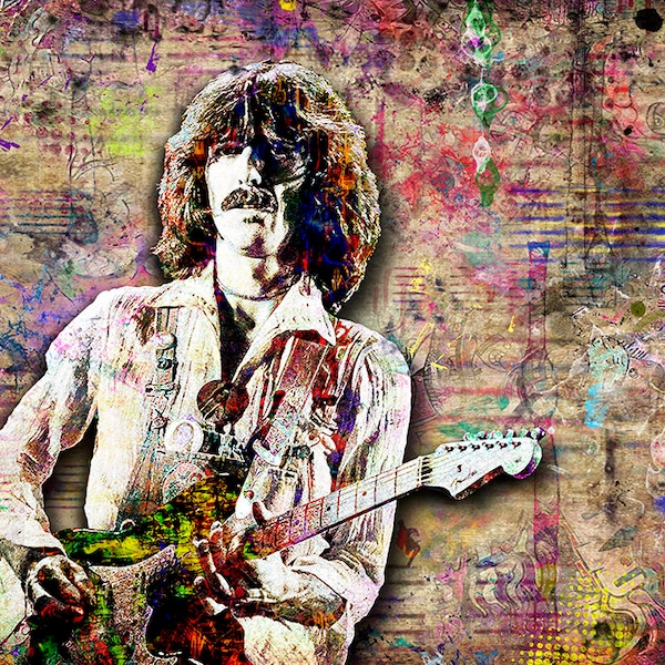 George Harrison Poster - Etsy